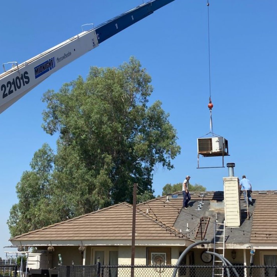 Air Conditioner Crane Lift - Midnight Crane